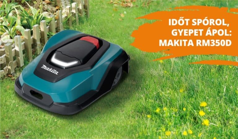 Makita RM350D robotfűnyíró: A modern kertészkedés úttörője - Flex-Fény ...